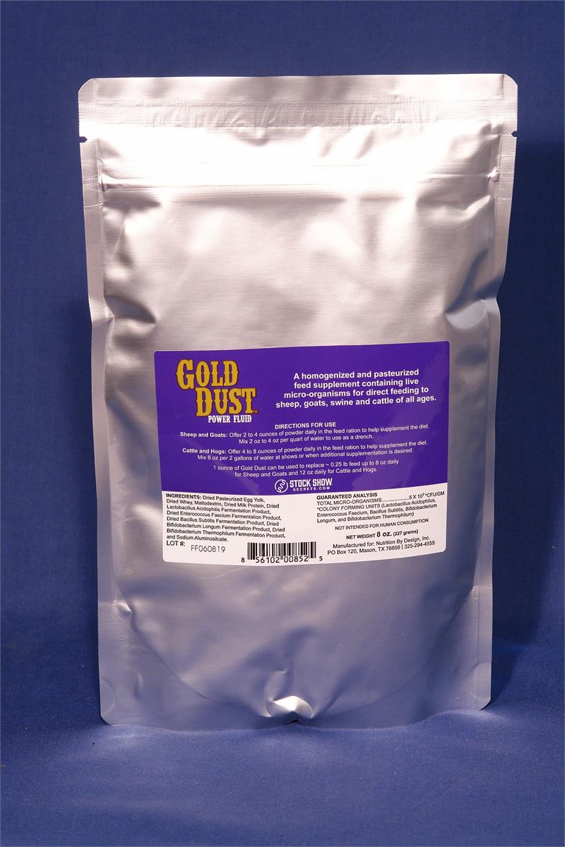 SSS-GD PACK__STOCK SHOW SECRETS GOLD DUST POWER FLUID SSS-GD PACK__STOCK SHOW SECRETS GOLD DUST POWER FLUID